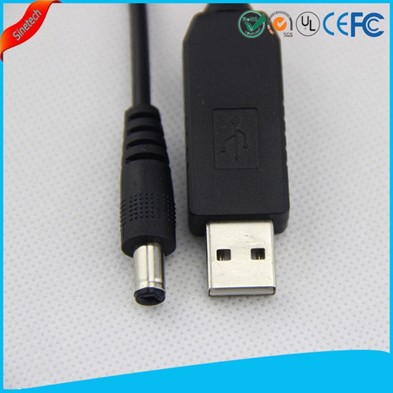 DC Cable WiFi to Powerbank Connector Boost Converter Step-up Cord for ...
