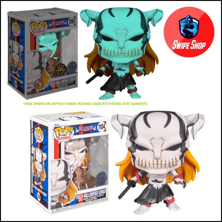 Funko Pop Fully Hollowfied Ichigo Bleach Glow Chase Exclusive | Shopee ...
