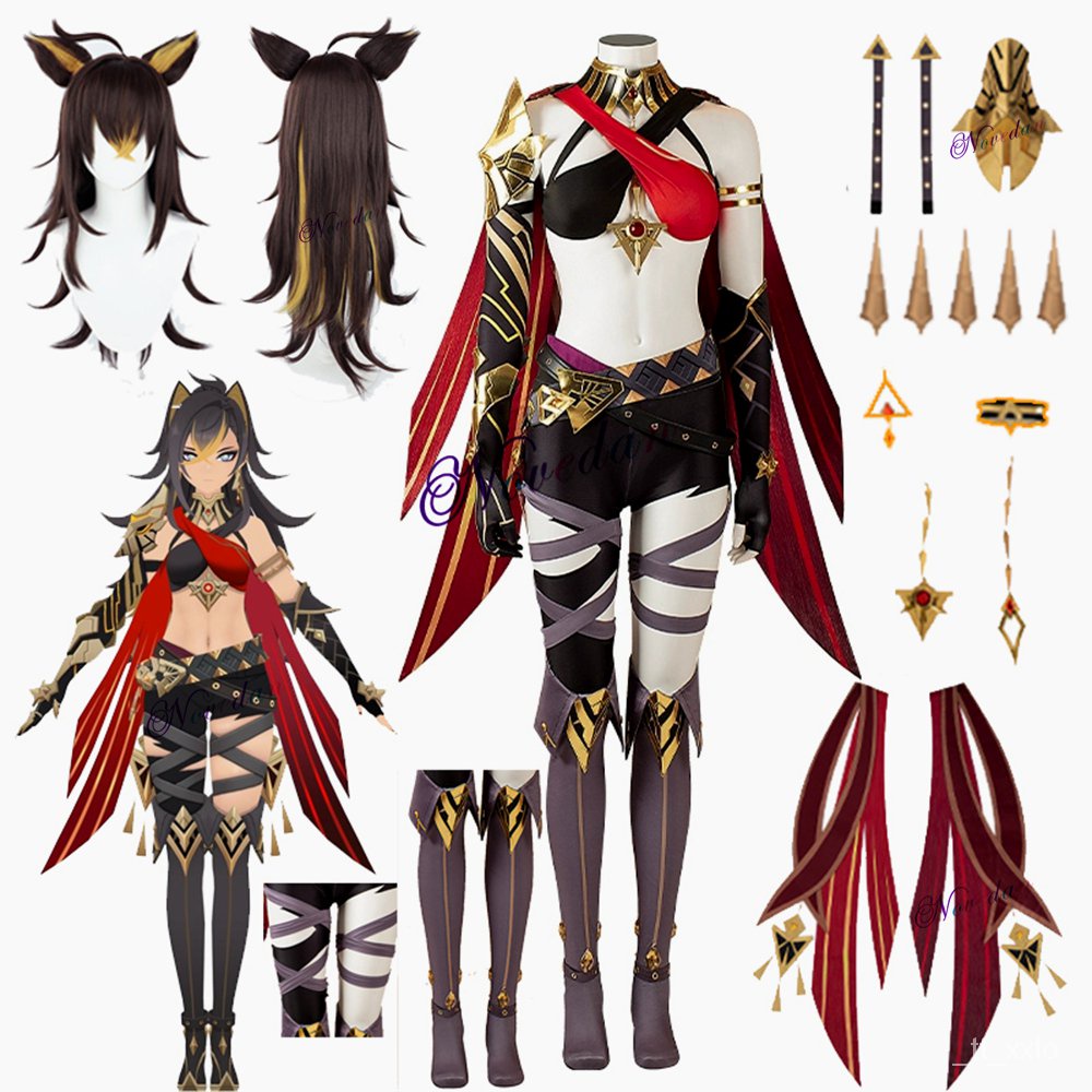 Game Genshin Impact Dehya Cosplay Costume Sumeru Genshin Impact Cosplay ...