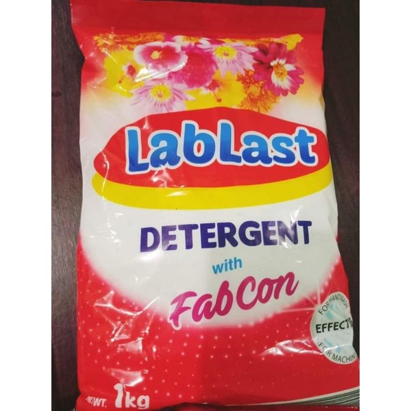 LABLAST DETERGENT POWDER WITH FABCON 1 KILOGRAM | Shopee Philippines