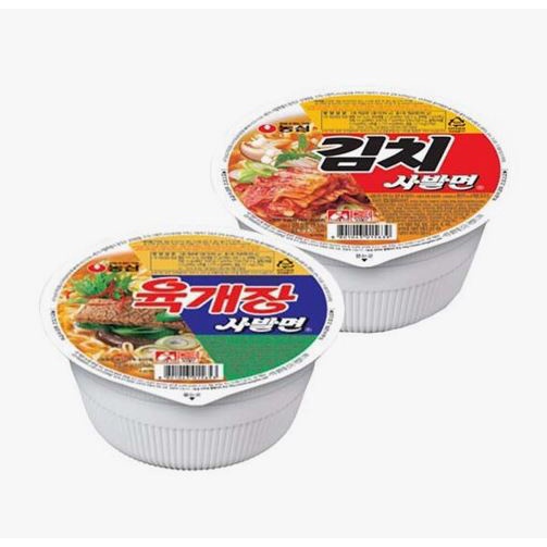 YUKGAEJANG SABALMYEON/KIMCHI SABALMYEON SMALL CUP 86G (INSTANT NOODLES ...