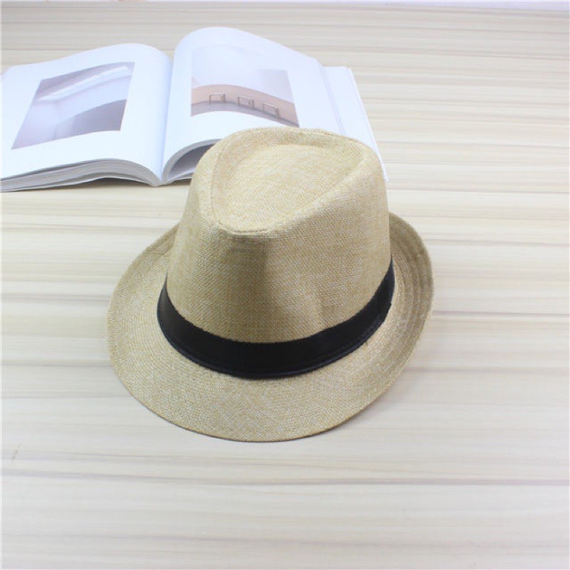 [Adults] Groomsmen Bruno Mars Europe Style Wedding Fedora Fabric Hat ...
