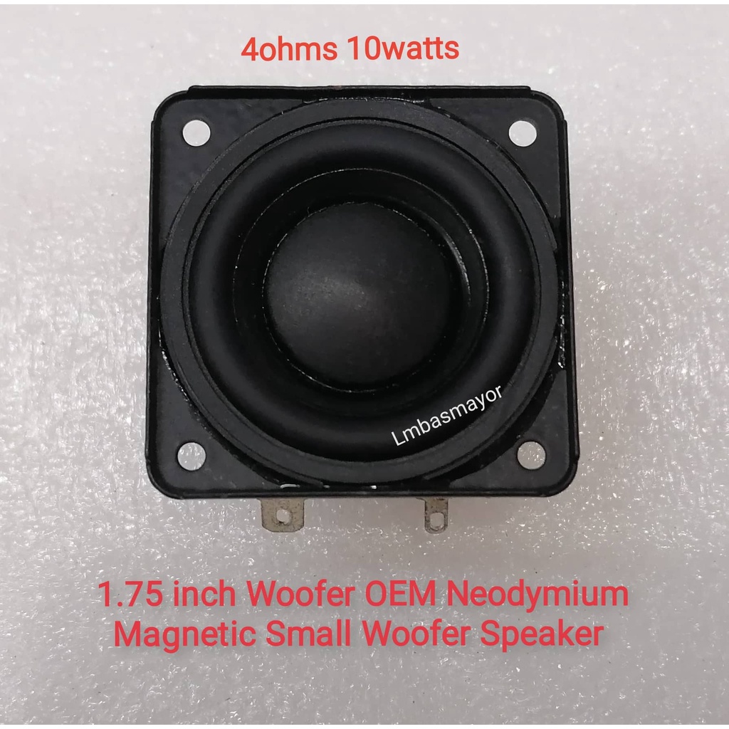 1.75 inch woofer OEM Neodymium Magnetic Small Woofer Speaker (4 ohms ...