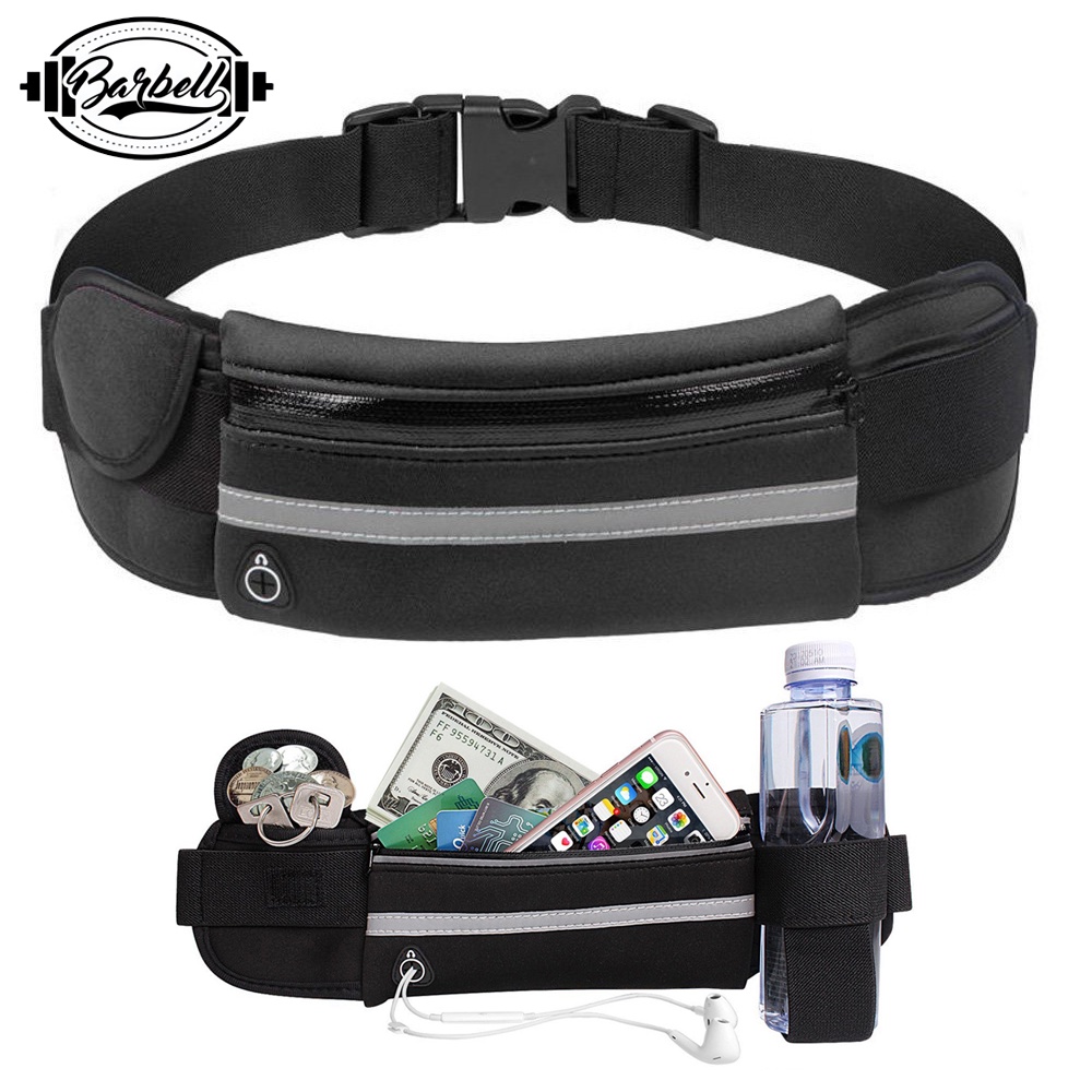 Sport Beltbag Running Bag with Earphone Hole Multi-function Outdoor Bag ...