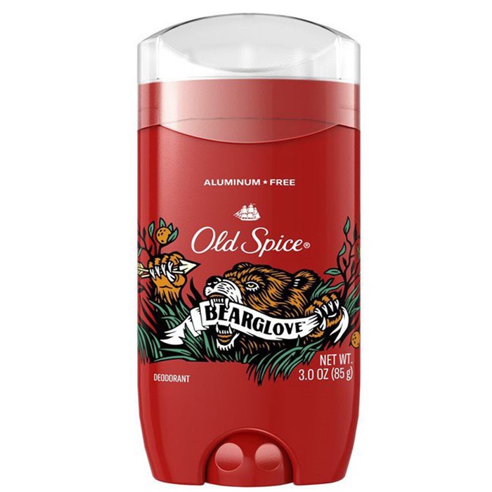 Old Spice Bearglove Blue Stick Deodorant for Men - Aluminum Free 85g ...