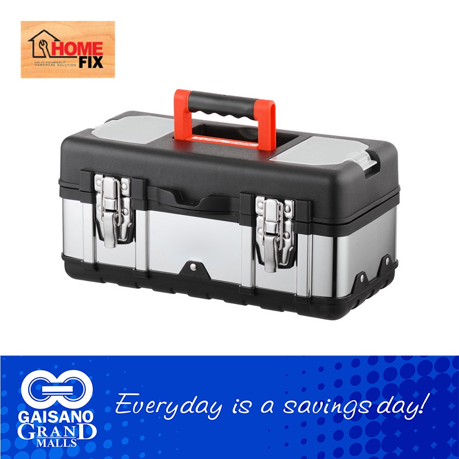 HOMEFIX Tool Box, Stainless Steel Tool Box in Multicolor 448,449 ...