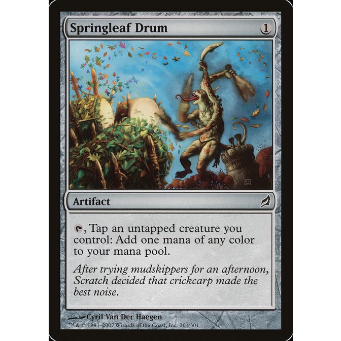 Magic the Gathering | Springleaf Drum | Shopee Philippines