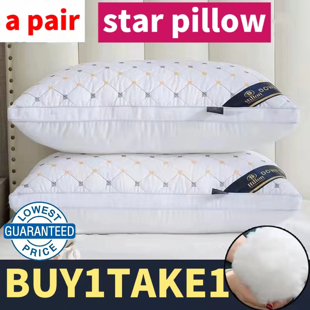 1000g Natural Cotton Single Pillow 100% Polyester Fiber Orthopedic Neck ...