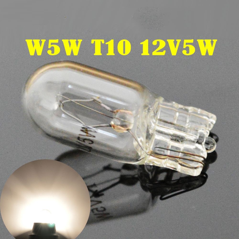 1PC Warm White 12V 5W MICHIBA Bulb T10 W5W 194 168 Original Halogen ...
