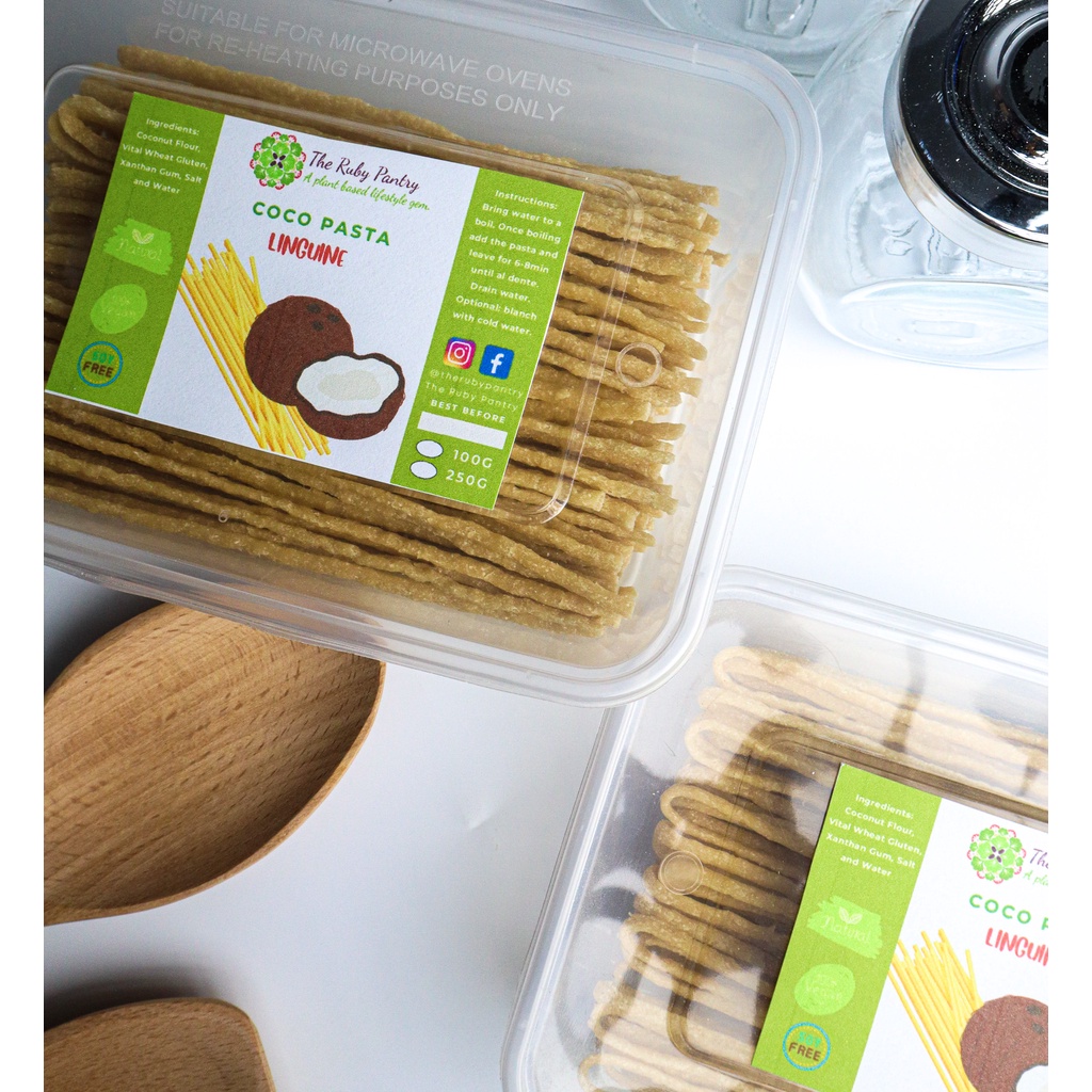 Coco KETO Pasta (Plant-Based, Dairy-Free, G6PD Safe, Nut-Free, KETO ...