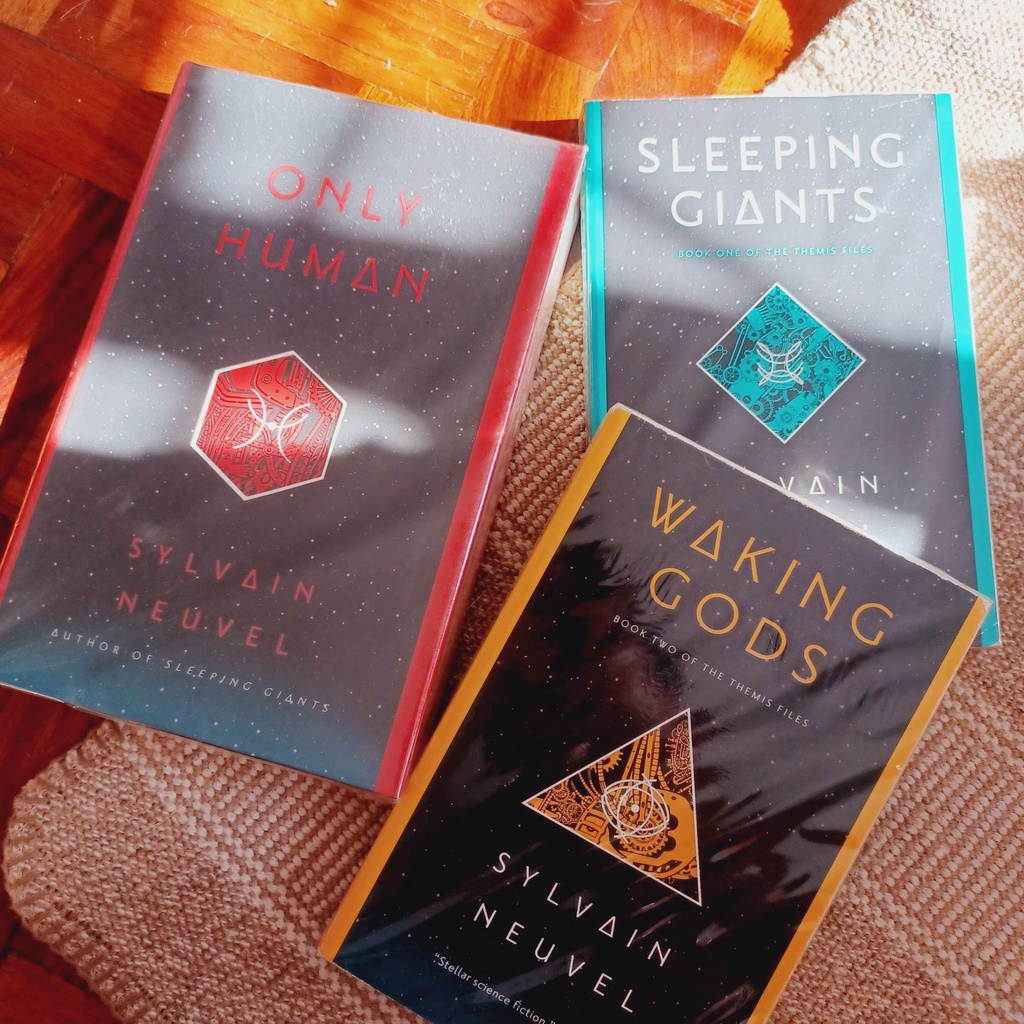 Themis Files Trilogy Waking Gods Sleeping Giants Only Human Sci-fi ...