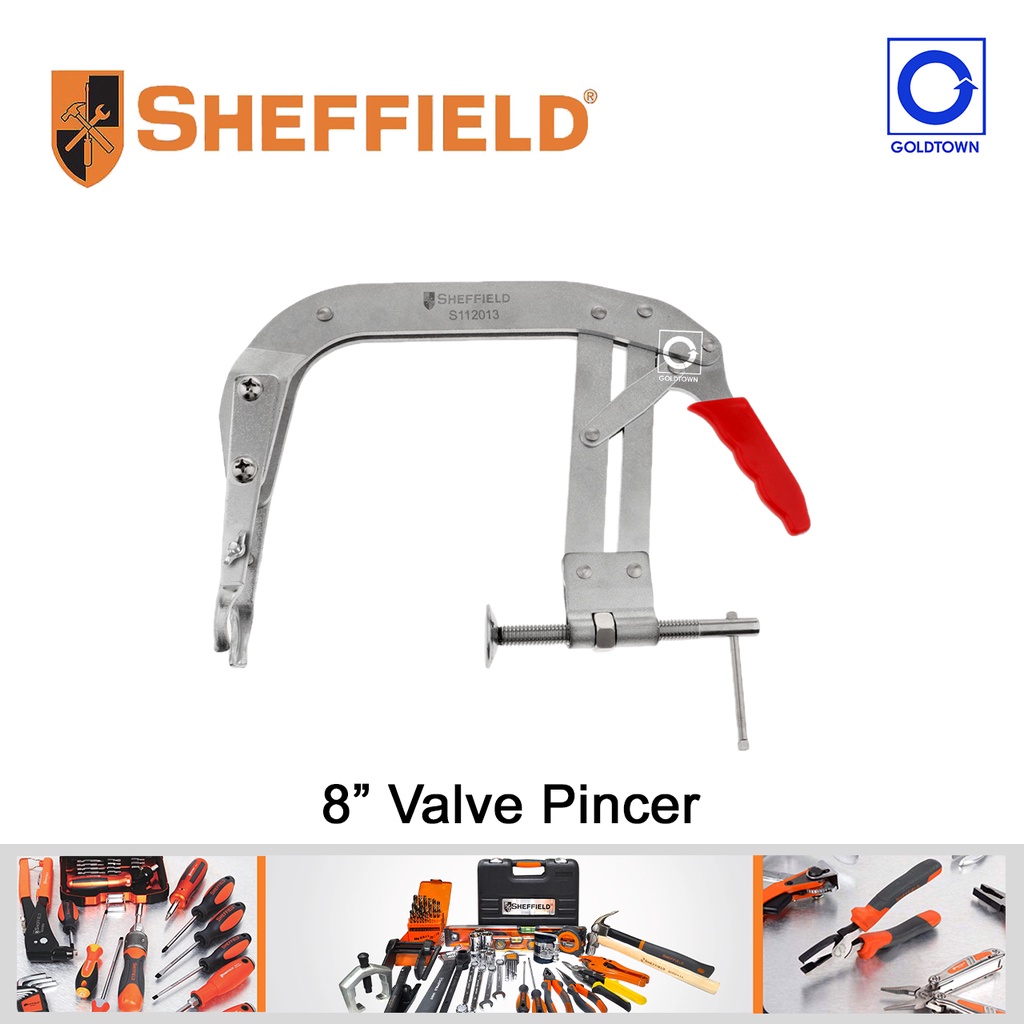 SHEFFIELD Valve Spring Compressor Pincer 8" S112013 Original Handtool ...