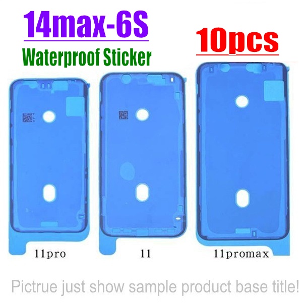 10pcs/lot Waterproof Sticker for 14 13 pro plus max 12 mini 11 pro max ...