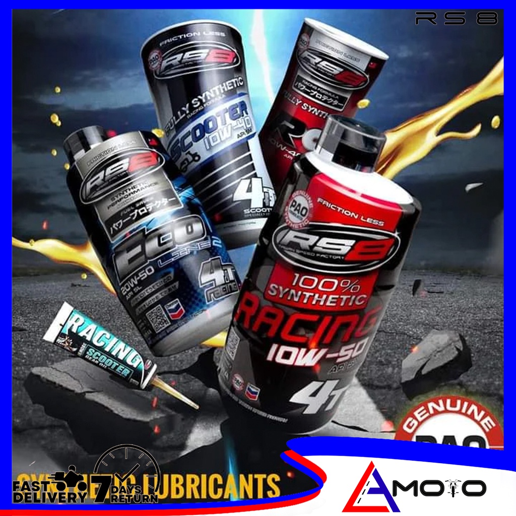 RS8 SYNTHETIC ENGINE OIL ( ECO LINE / R9 FULLY SYNTHETIC ) ( 800 ML ...