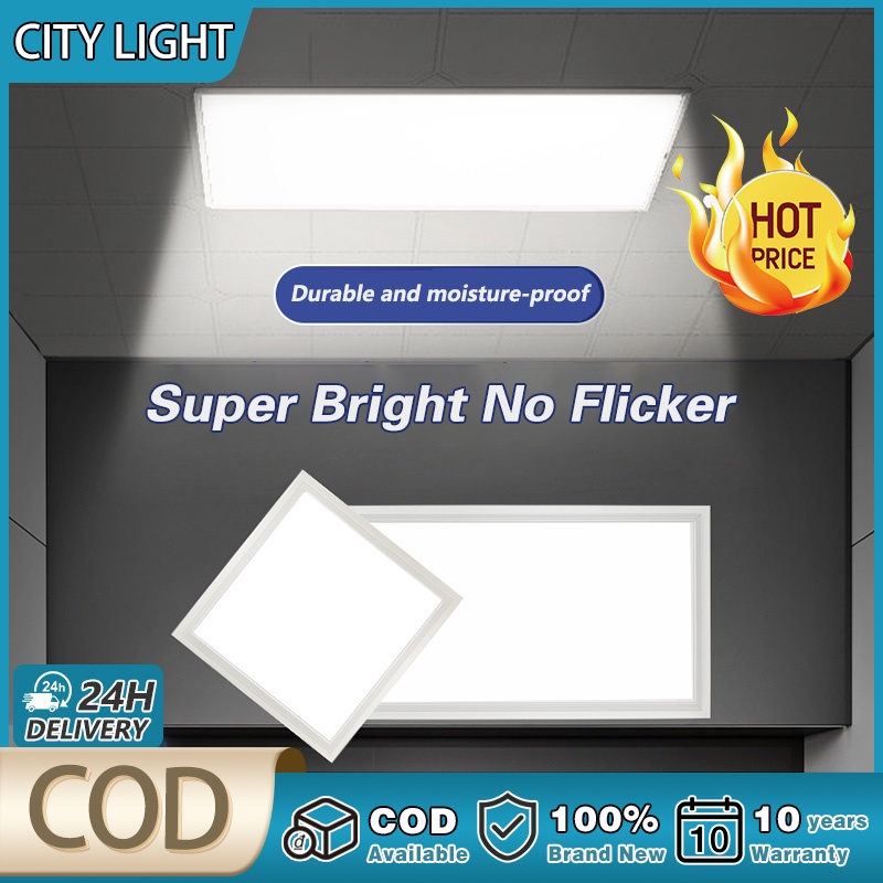 CLMall Panel Light for Ceiling Integrated Ceiling LED Light Office ...