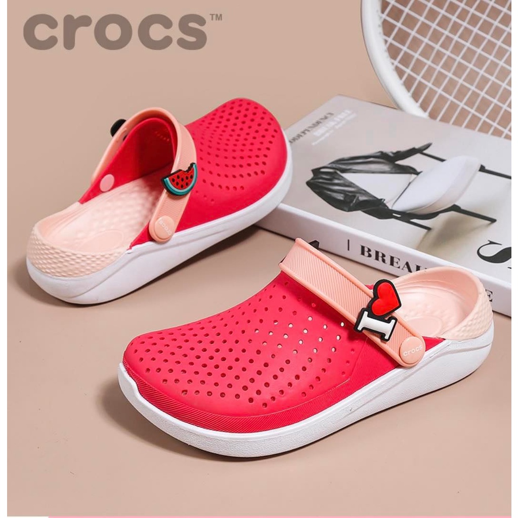 Crocs Cute Soft Literide Clogs for Kids (SIZE 30-35) | Shopee Philippines