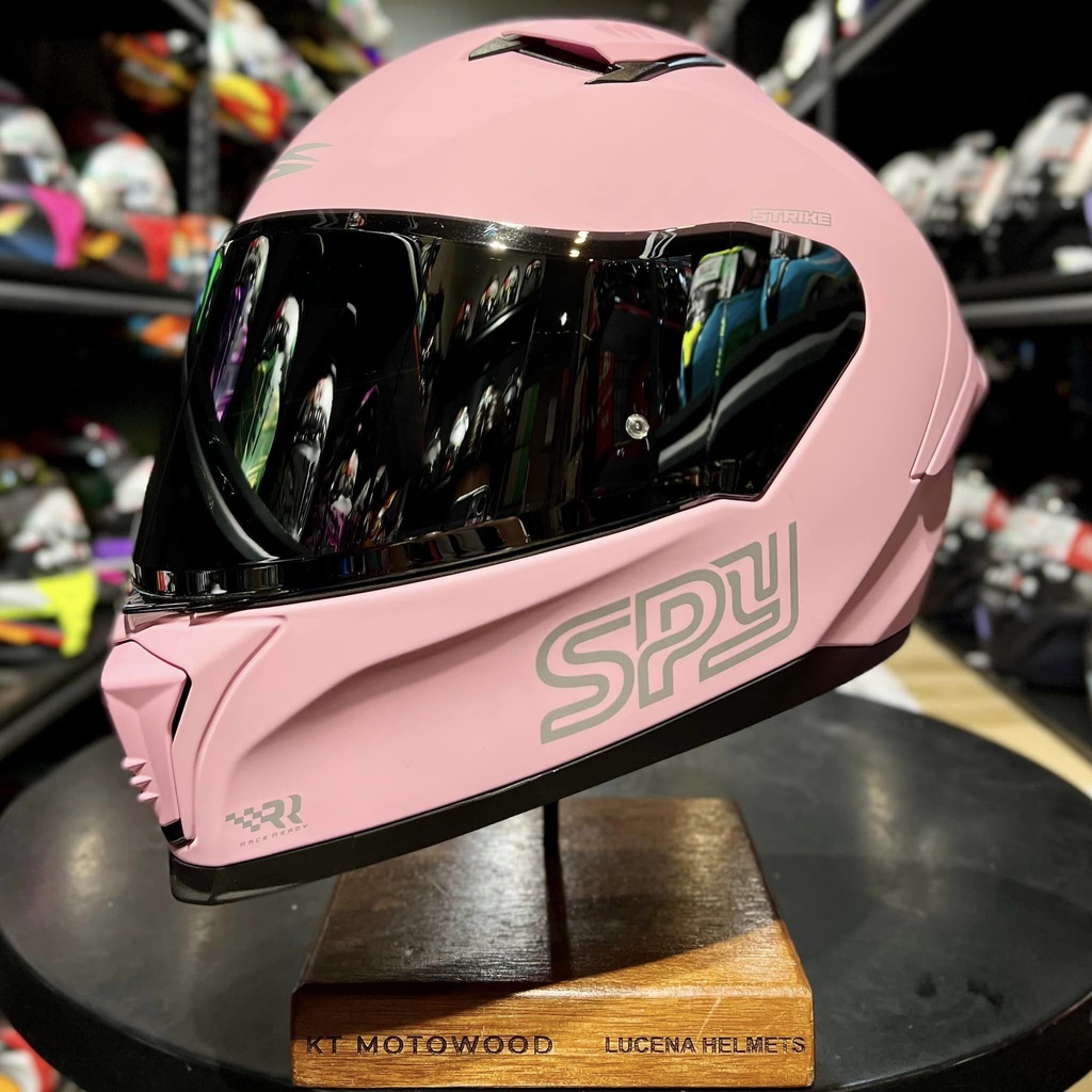 Spyder Helmet Strike V2 Full Face Single Visor /w Free Extra Clear ...