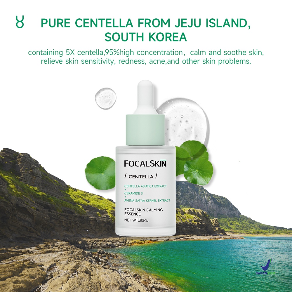 Focalskin Jeju Island South Korea Centella Asiatica Ampoule Serum 5ml ...