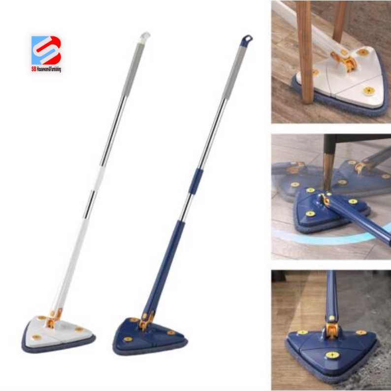 Self Twist Mop and Adjustable Cleaning Mop, Squeeze Long Handle Flat ...