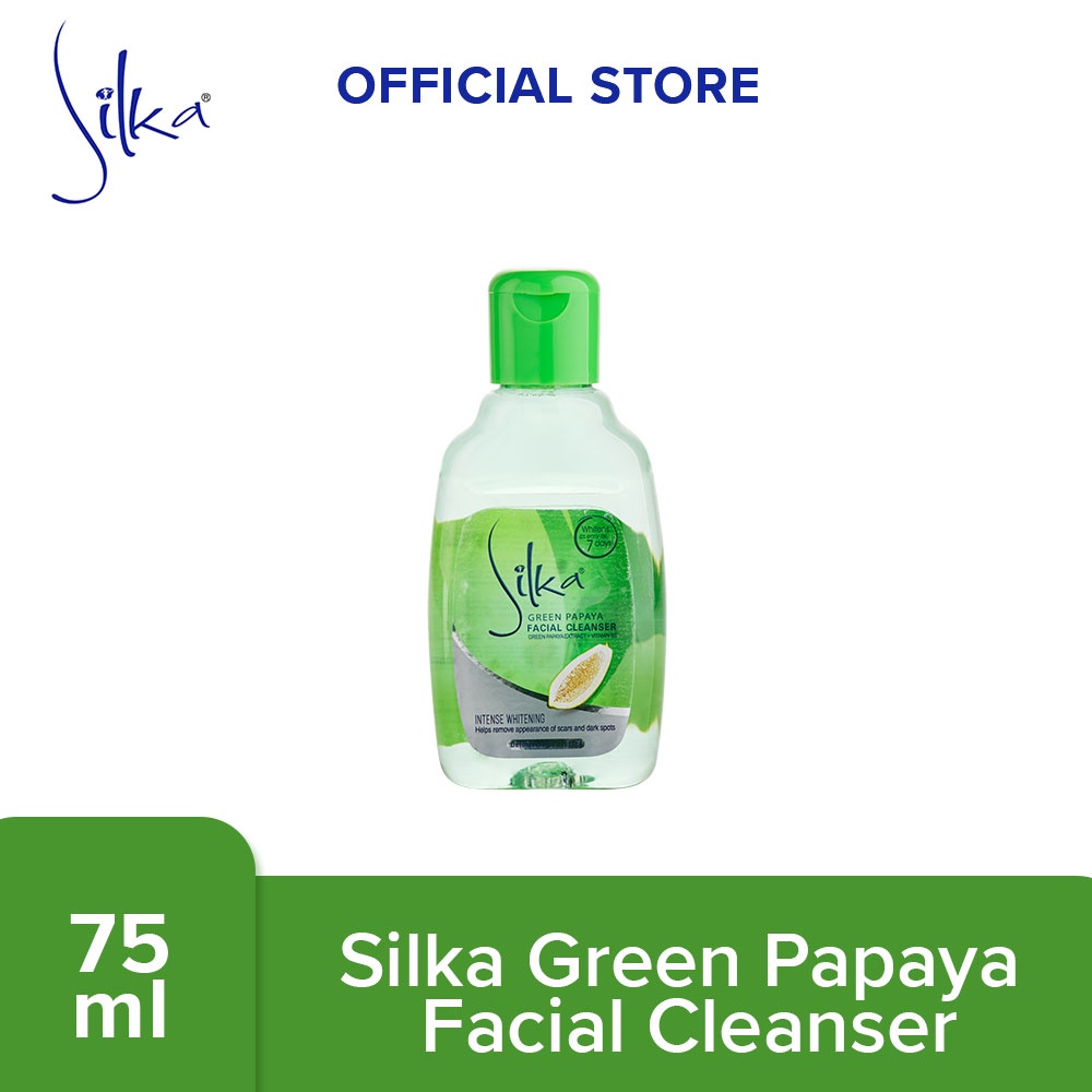 Silka Green Papaya Facial Cleanser 75ml | Shopee Philippines