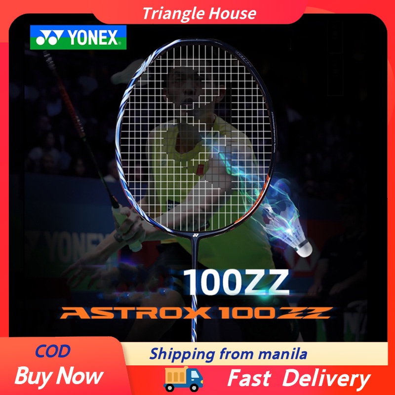 COD YONEX ASTROX-100ZZ 4U Full Carbon Single Badminton Racket 28lbs Original Professional Player ...