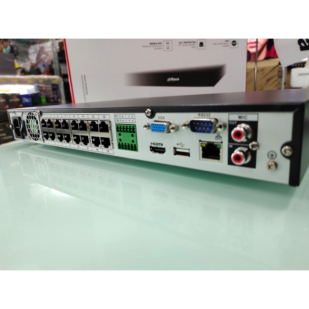 Okcam-NVR4216-16P-4KS2 -16 channel NVR POE-Dahua Brand | Shopee Philippines