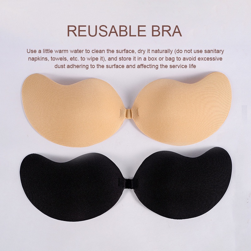 Strapless bra Female Cleavage Underwear Magic Push Up Silicon invisible backless Bras NuBra ...