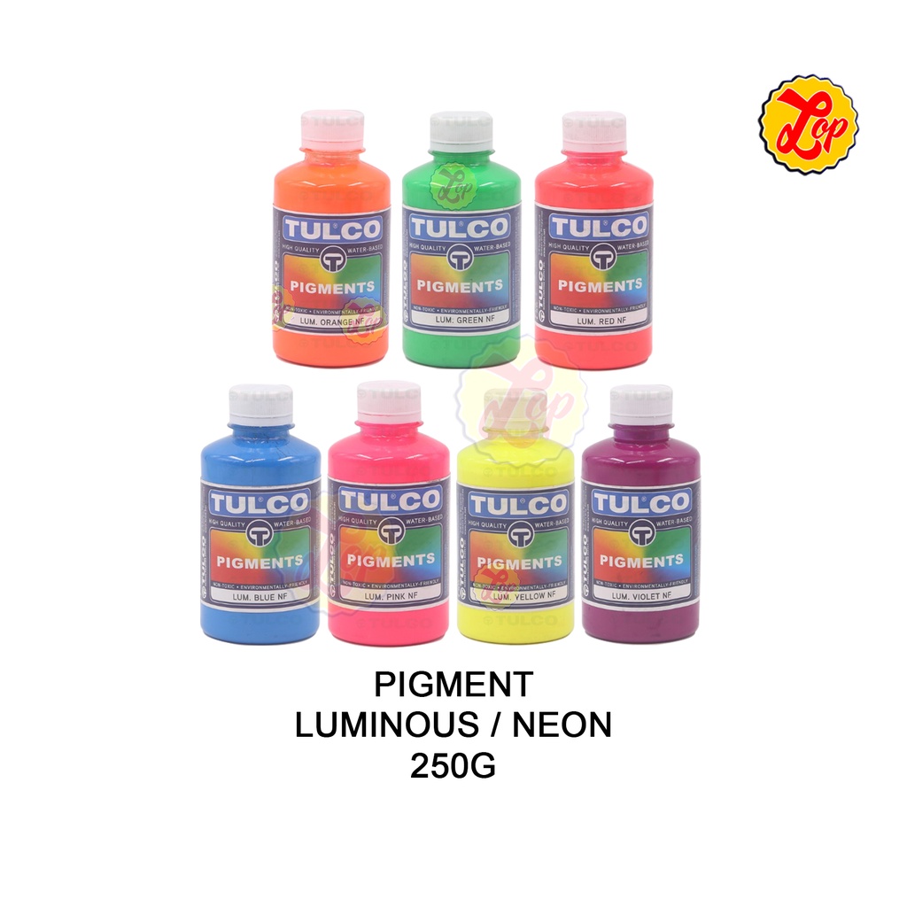 Waterbase Ink - Tulco Pigment Luminous Colors 250g | Shopee Philippines