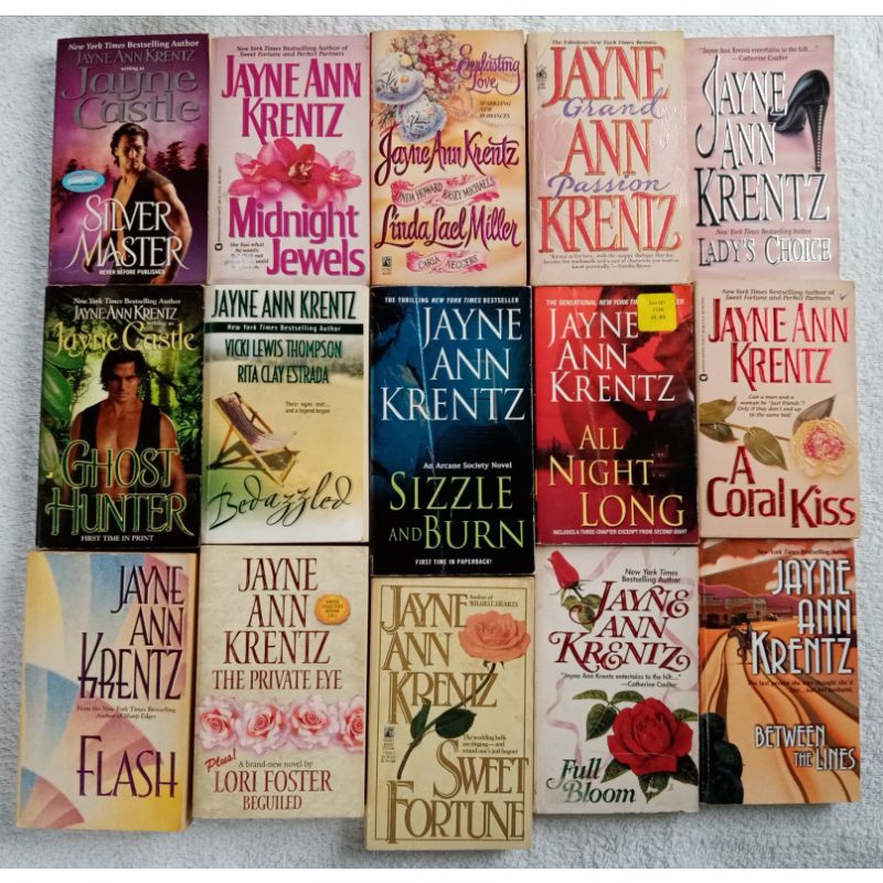 HISTORICAL ROMANCE BOOKS - JAYNE ANNE KRENTZ (aka Jayne Castle), LINDA ...