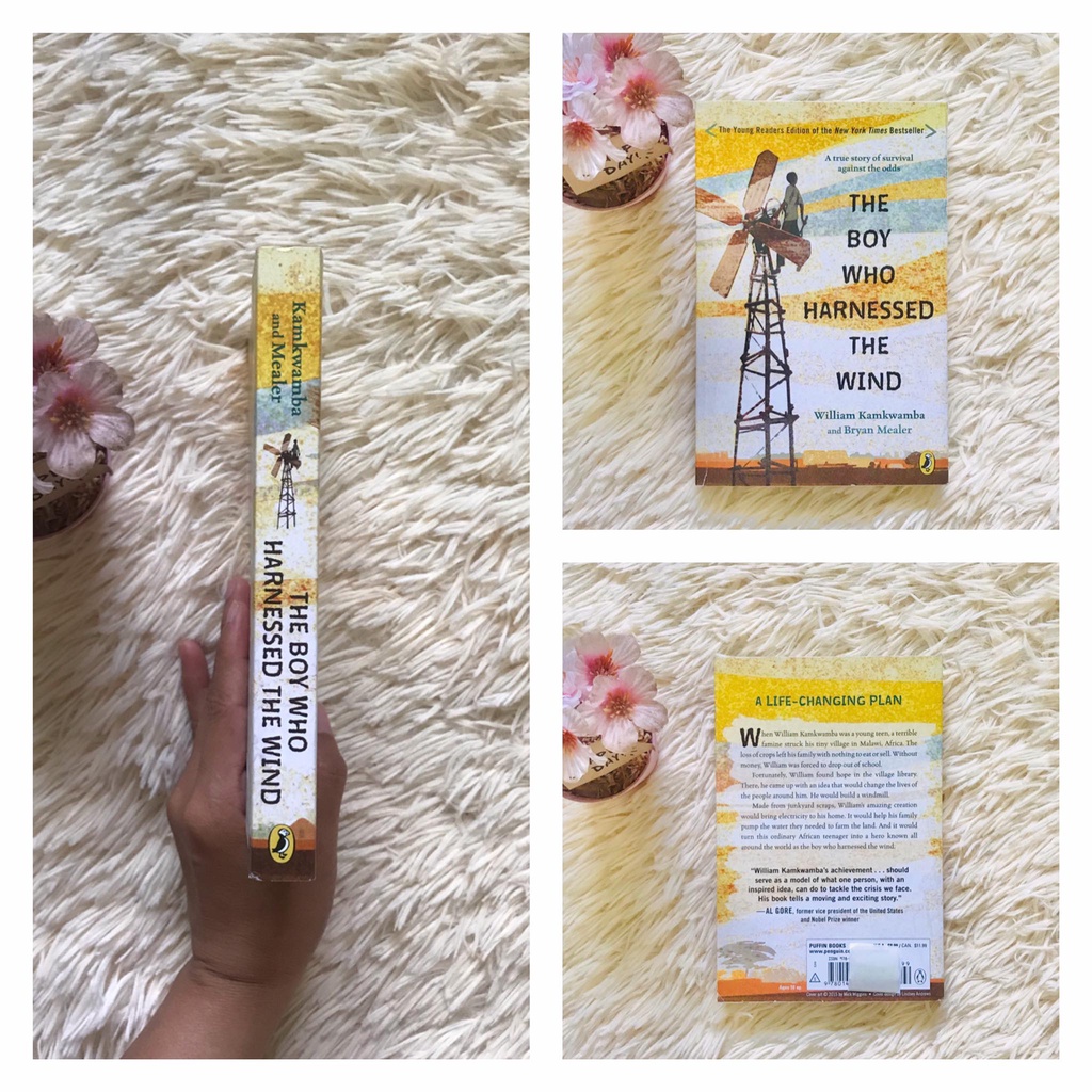 The Boy Who Harnessed the Wind by William Kamkwamba | Shopee Philippines