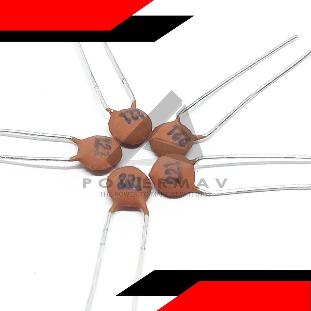 5pcs 220pf ceramic capacitor 50V 220 pf 2200 Ceramic Capacitor 50v ...