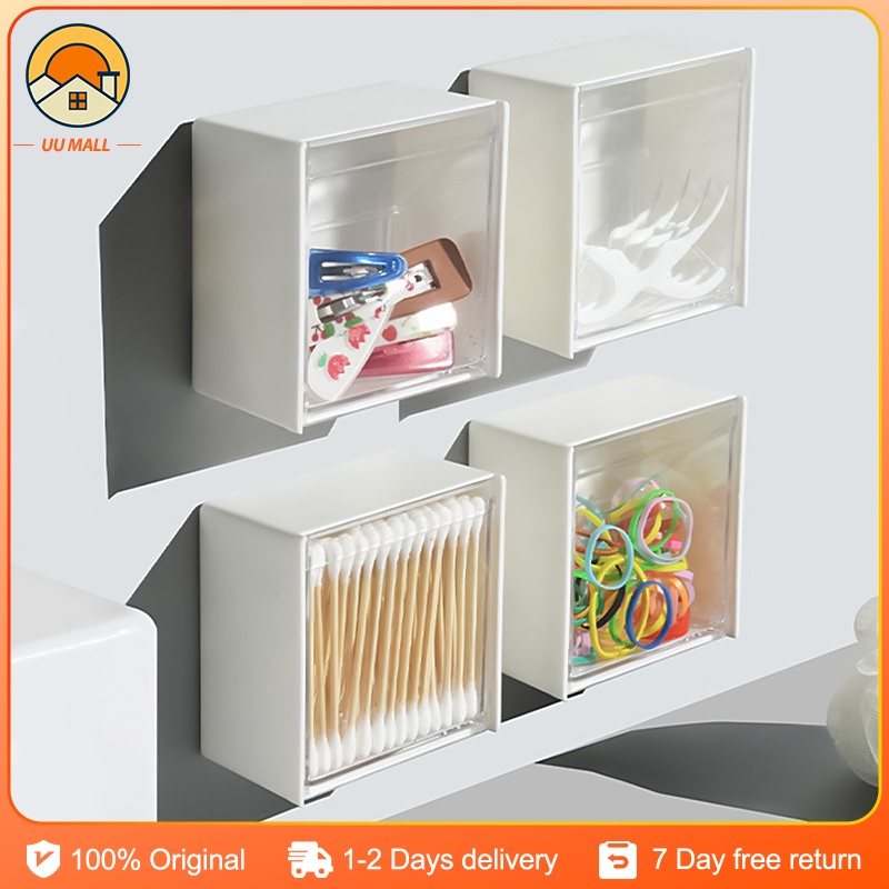 Transparent Storage Box Organizer Wall Mounted Storage Box Wall ...