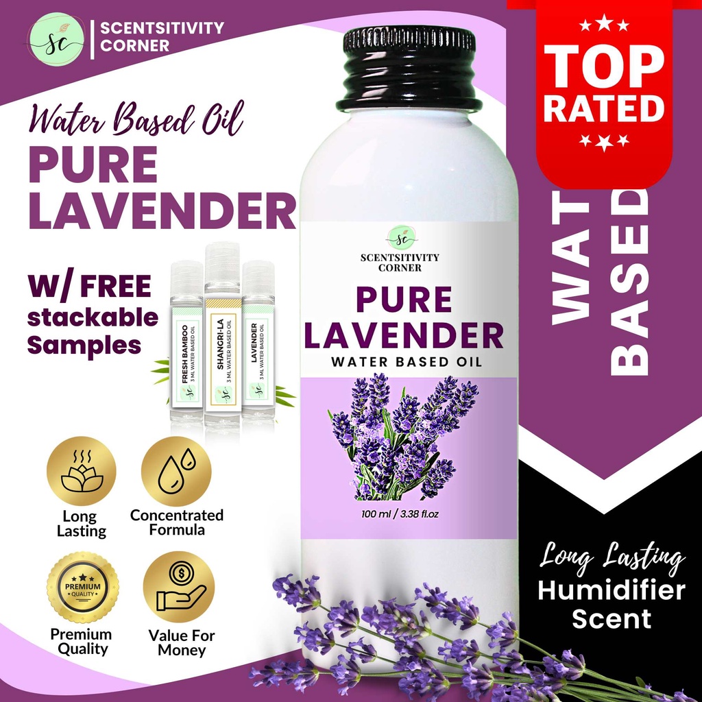 SCENTSITIVITY CORNER LAVENDER Humidifier Oil Concentrated Water Soluble ...