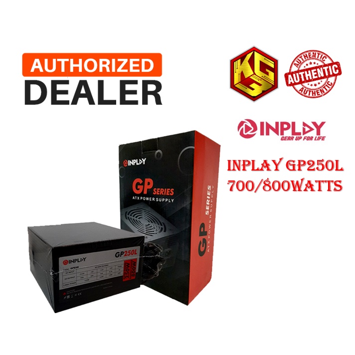 Inplay GP250L 800W ATX Power Supply PSU | Shopee Philippines