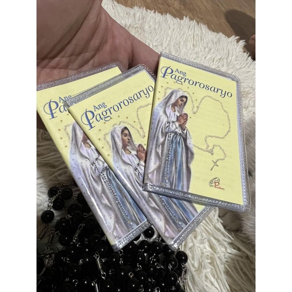 Ang Pagrorosaryo (Tagalog Guide) - Laminated | Shopee Philippines