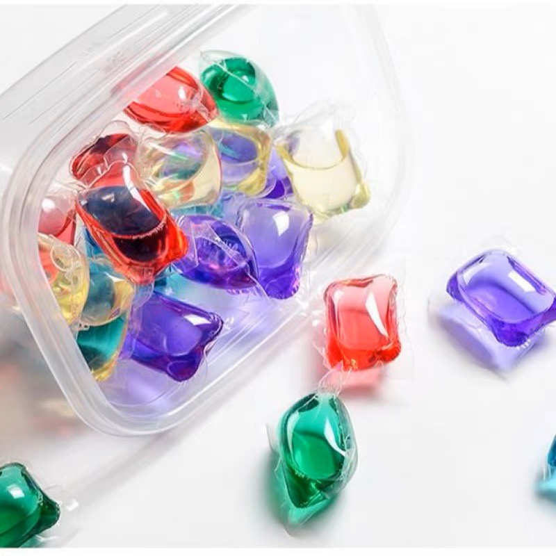 Laundry Beads Liquid Detergent Pods Washing machine Laundry Capsules ...