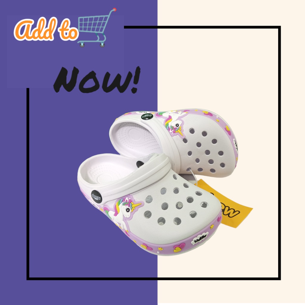 Crocs Drew Shows Sandals For Kids Girl | Shopee Philippines