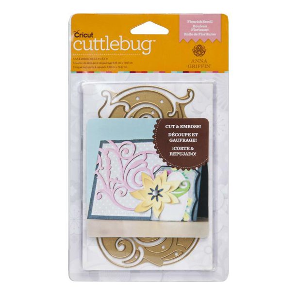 Cricut Cuttlebug Cut & Emboss Die - Flourish Scroll | Shopee Philippines