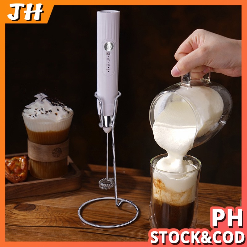 Milk Bubbler Coffee Bubbler Home Small Bubbler Eelectric Egg Whisker ...