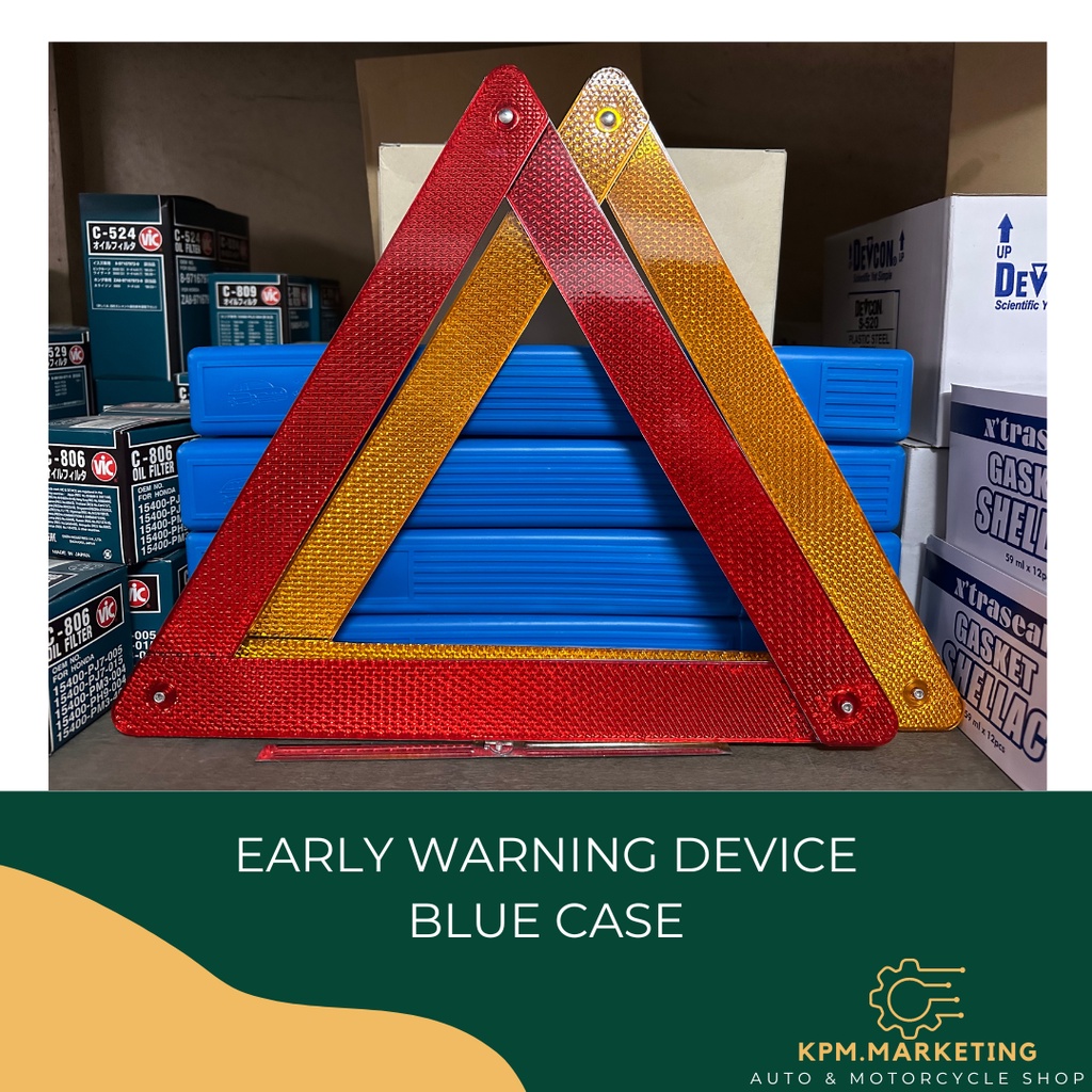 DEFLECTOR E1 Euro Standard Early Warning Triangle (Early Warning Device ...