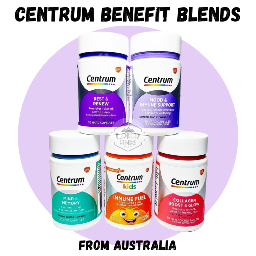 CENTRUM BENEFIT BLENDS FROM AUSTRALIA (1 PER ORDER) FROM AUSTRALIA ...