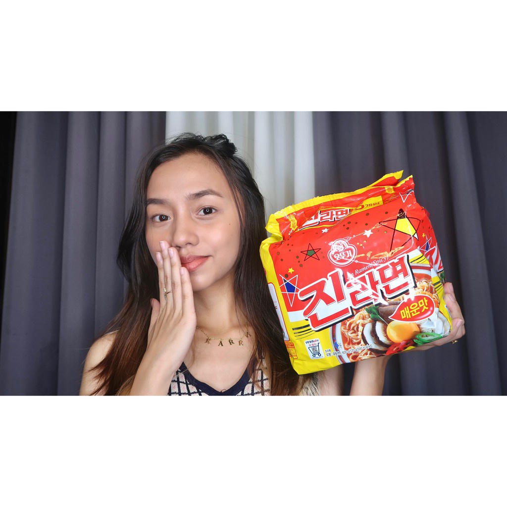 Terno For Woman ♬ottogi Jin Ramyun Ramen Spicy And Mild Flavors