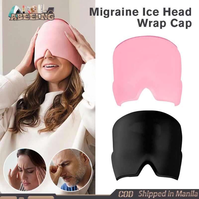 Gel Cold Therapy Headache Relief Cap Reusable Headache Cap Cold Therapy ...