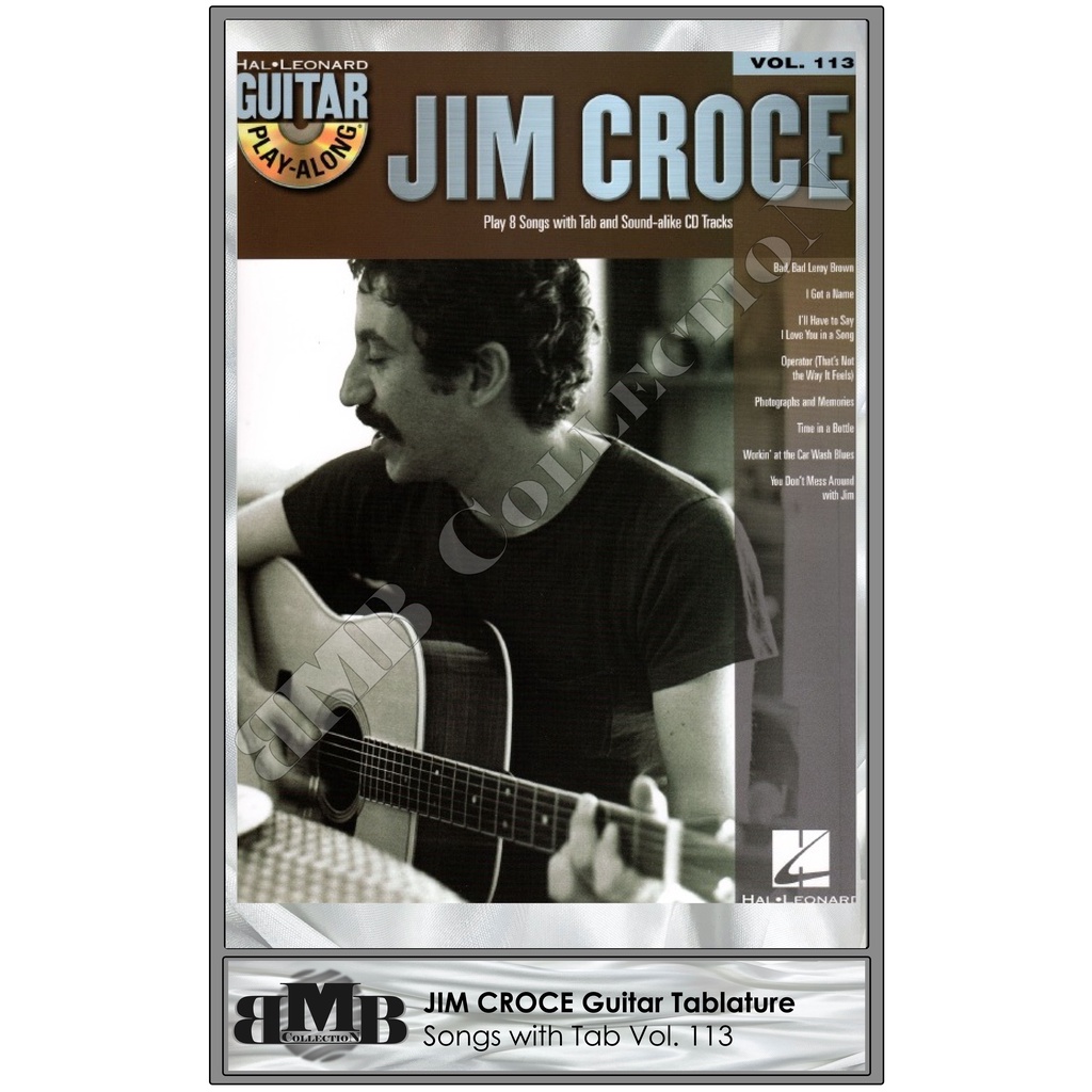 Guitar Tablature Jim Croce Songs with Tab Vol. 113 | Shopee Philippines