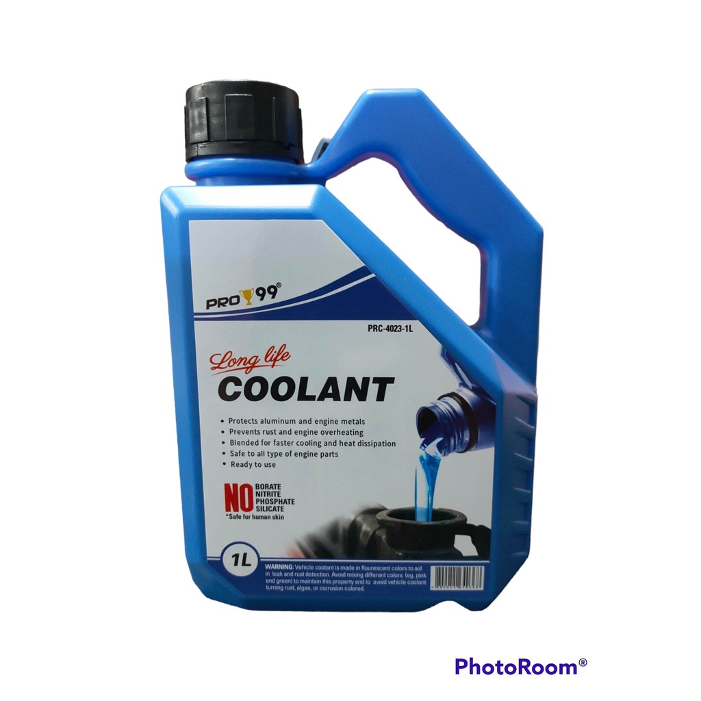 PRO-99 Long Life Car Radiator Coolant Blue 1L Pro99 PN#PRC-4023-1L Car | Shopee Philippines