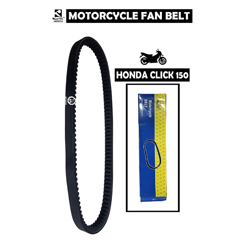 Honda CLICK 150 - Motorcycle Fan Belt - KRYON | Shopee Philippines