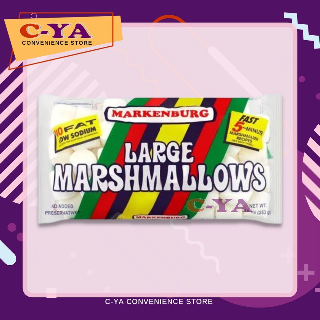 MARKENBURG Large Marshmallow 283g | Shopee Philippines