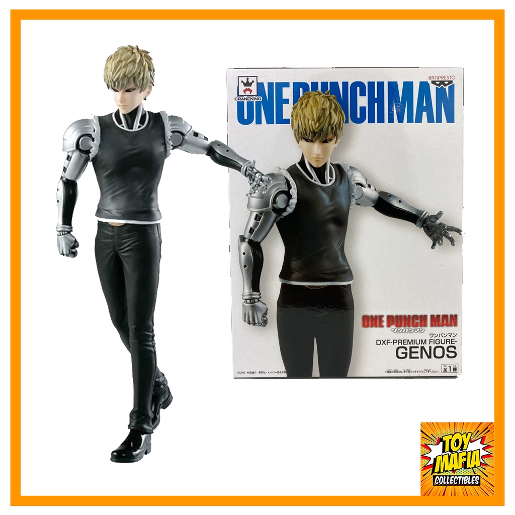 Genos One Punch Man DXF Premium Figure - Banpresto Craneking (20cm ...