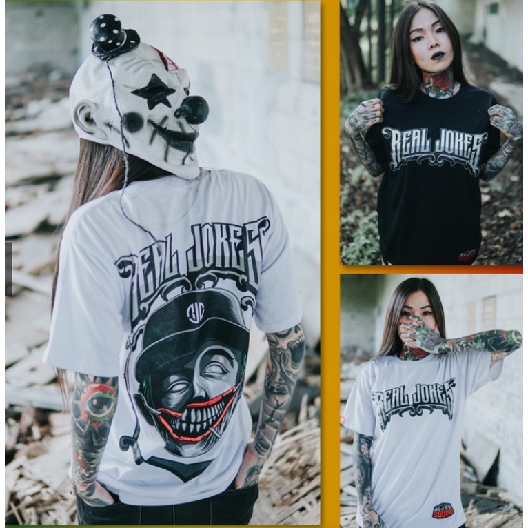 Real Jokes Clothing Joker Script (Black) | Shopee Philippines
