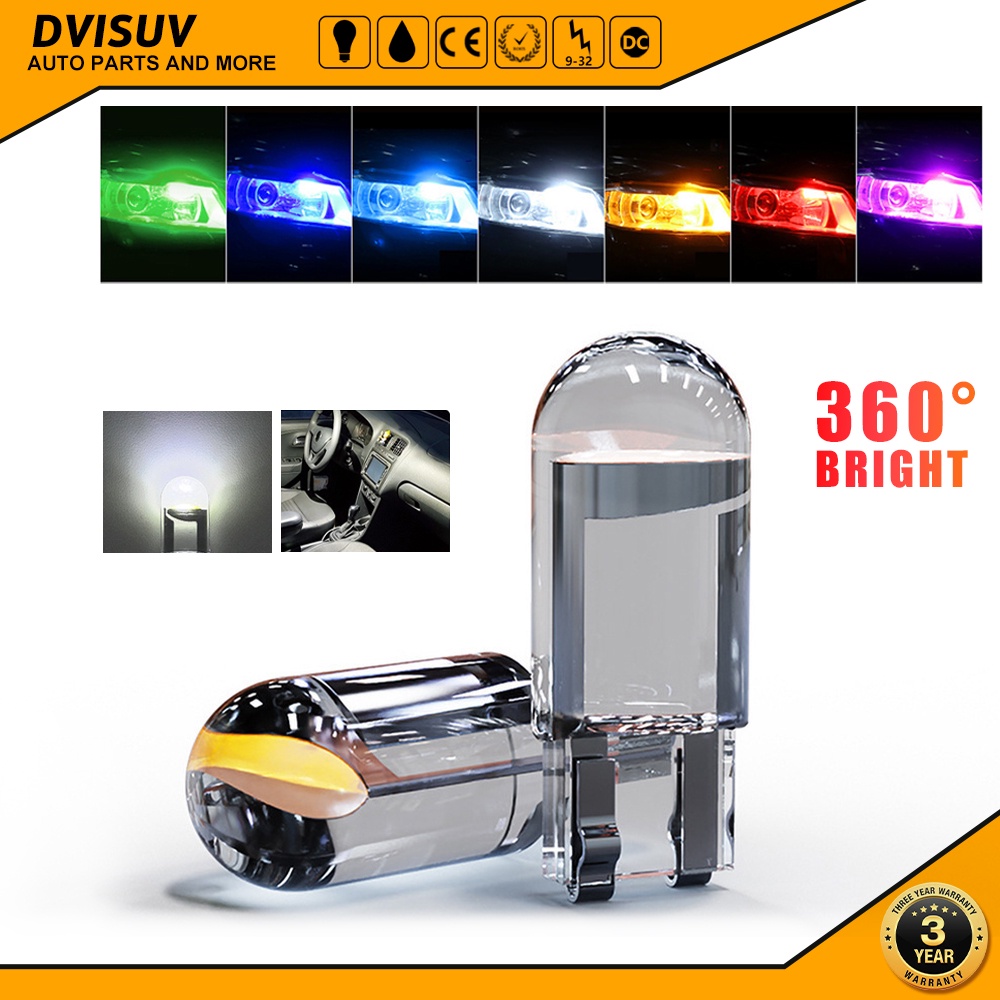 T10 Motor Light Led Park Light Reading/Panel Light For Car Motorcycle ...